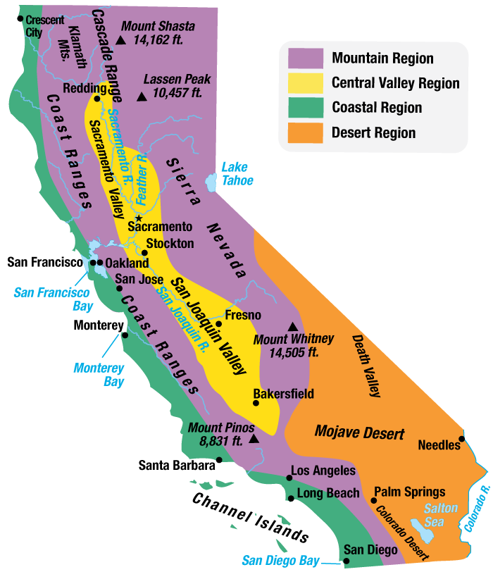 California’s Patterns of Settlement | Kids Discover Online