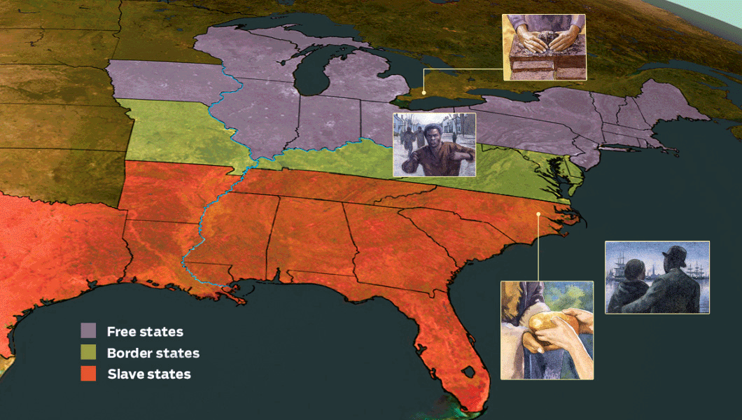 North to Freedom | Kids Discover Online