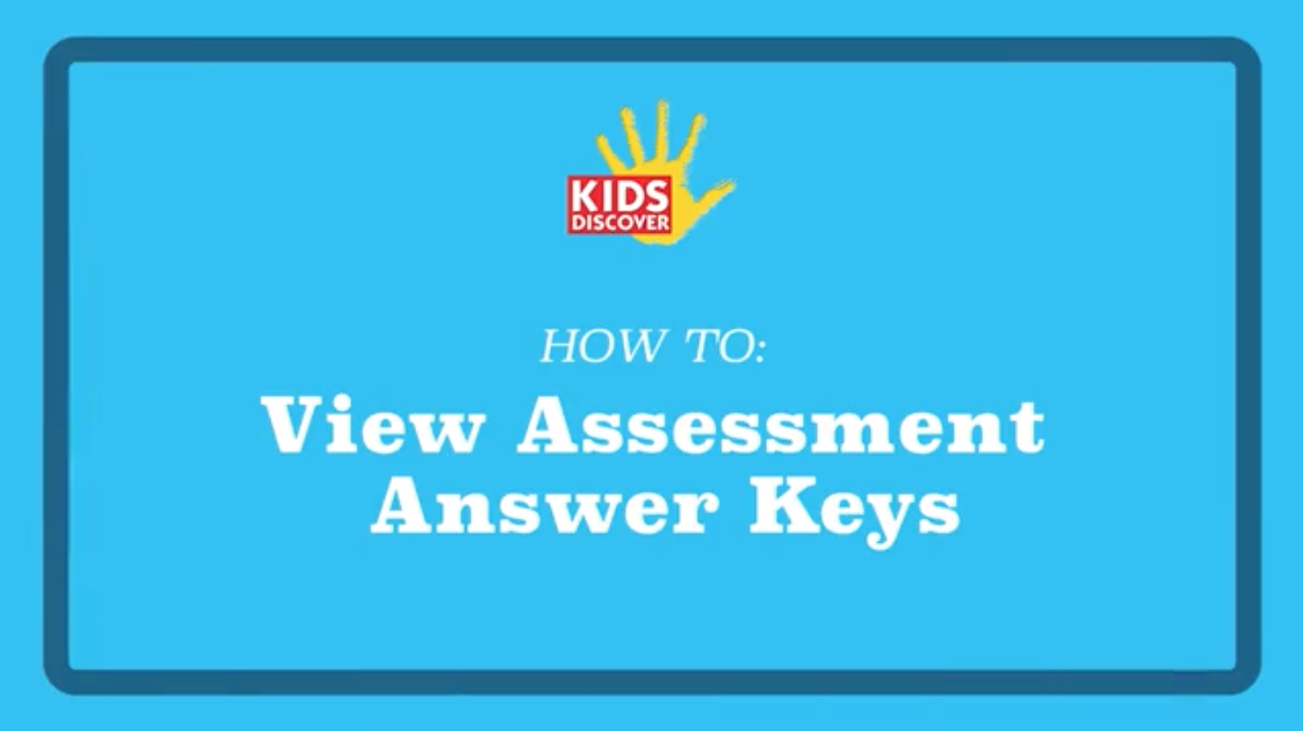 Tutorial Videos for Using Kids Discover Online | Kids Discover Online