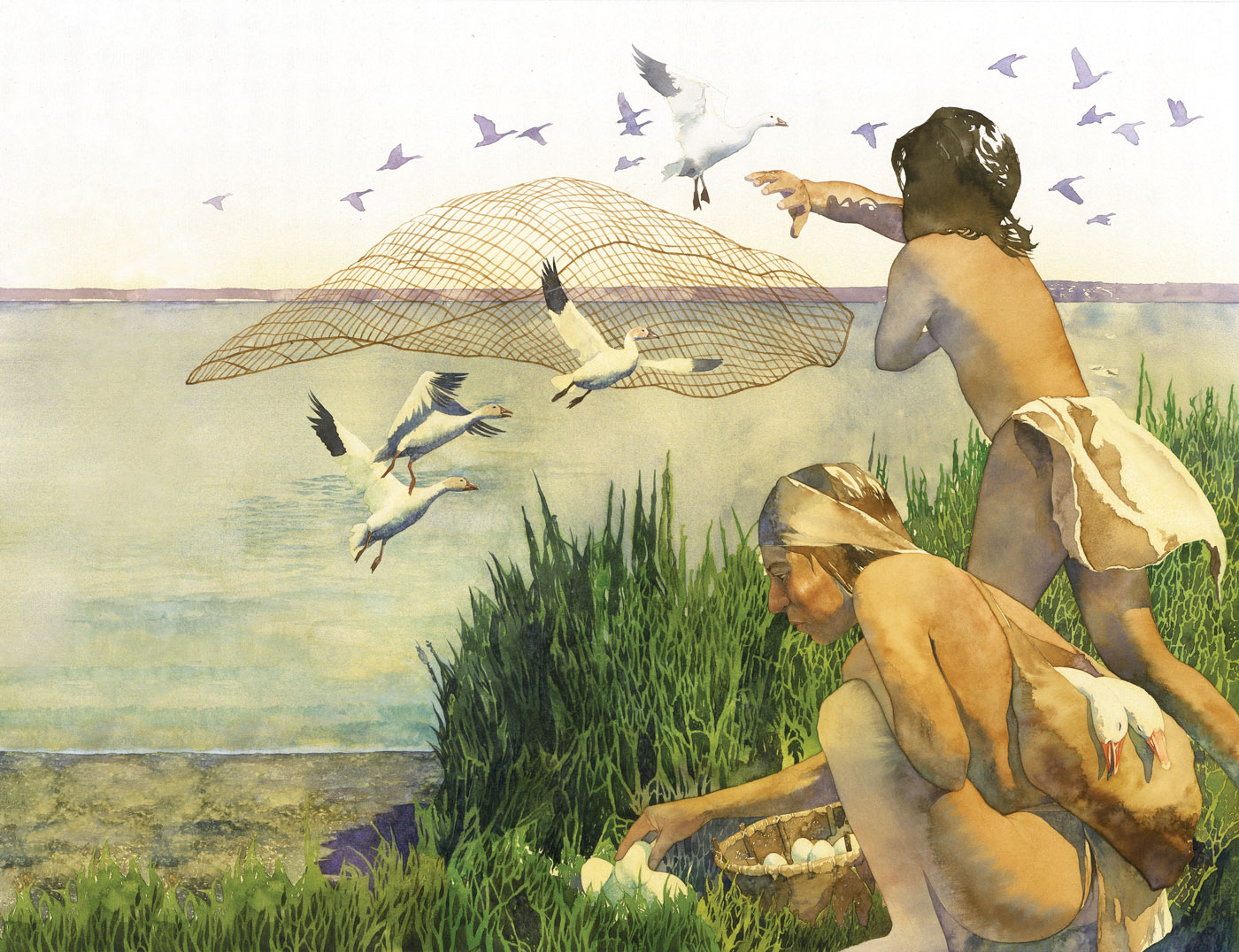 Life in an Algonquian Village | Kids Discover Online