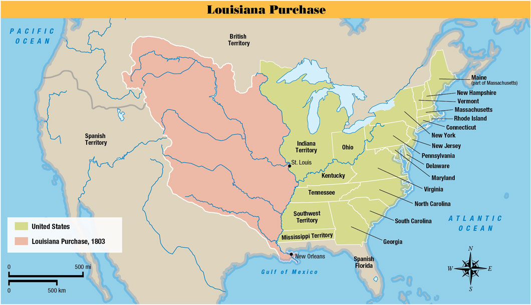 The United States in 1815 | Kids Discover Online