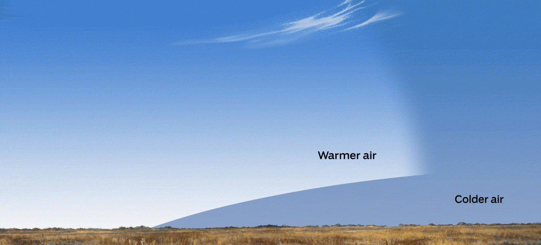 Warm and Cold Air Masses | Kids Discover Online