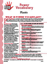 Power Vocabulary: Kids Discover Plants | Kids Discover Online